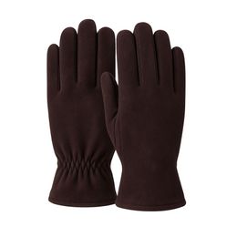Collezione Alessandro Full Finger Gloves 'Modern' male Brown size Onesize
