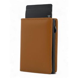 Akaroa Wallet 'Slim Wallet Pelle II' female Brown size 11 cm x 8 cm x 2cm