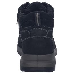 Josef Seibel Herren Winterboots "Marley 53", Gr. 43, schwarz, Nubukleder, Veloursleder, Schuhe, Schn&uuml;rboots mit Warmfutter in Weite G