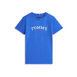 Tommy Hilfiger T-Shirt Jungen Gr&ouml;&szlig;e 110 azur / rot / wei&szlig;