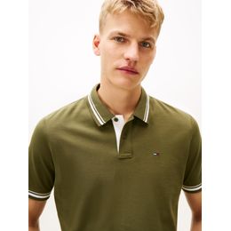 Tommy Jeans Herren Poloshirt "TJM REG TIPPED POLO EXT"dunkelgr&uuml;nery, Gr. XXL, Jersey, Obermaterial: 100% Baumwolle, Shirts, Mit Rundhalsausschnitt
