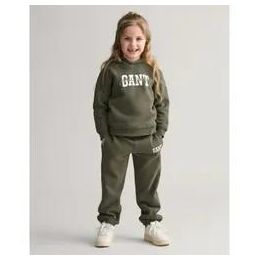 Gant Unisex f&uuml;r Kinder. 811217 Arch Grafik-Hose gr&uuml;n (2a&ntilde;os= 92cm), L&auml;ssig, Sportlich, Baumwolle, Kinderbekleidung
