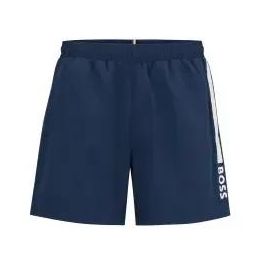 BOSS f&uuml;r Herren. 50508963 Delphin Badeanzug navy (XS), Strandbekleidung, Recyceltes Polyester, Nachhaltig, Marine