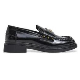 Pepe Jeans f&uuml;r Damen. PLS10427 Penny Nieten Loafers schwarz (39), Wohnung, Keine, L&auml;ssig