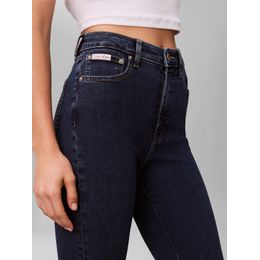 Damen Skinny-fit-Jeanswinter storm, Gr. 26, Calvin Klein Jeans, unifarben, Denim/Jeans, Obermaterial: 78% Baumwolle, 20% Polyester, 2% Elasthan,