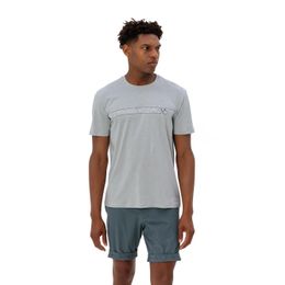 Vaude Herren Funktionsshirt "MEN'S CYCLIST T-SHIRT V", grau, Gr. S, Web, Obermaterial: 70% Baumwolle, 30% Lyocell, Shirts, Kurzarmdesign, sportlicher