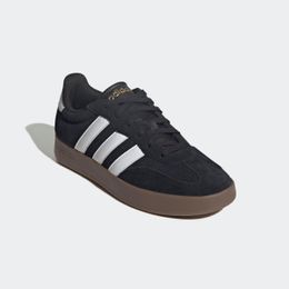 Herren Sneaker "BARREDA", adidas Sportswear, Gr. 40, schwarz-wei&szlig;, Leder, Synthetik, Schuhe, inspiriert vom Design des adidas Handball Spezial