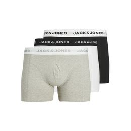 Jack & Jones Jack & Jones Boxer shorts male Grey, Black, White size XXL