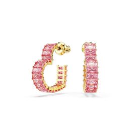 Swarovski Ohrringe 'Matrix' Damen Gr&ouml;&szlig;e One Size gold / rosa