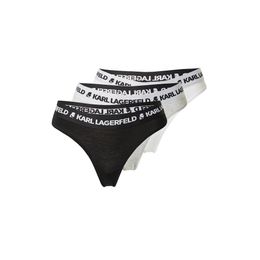 K by KARL LAGERFELD Karl Lagerfeld Thong female Grey, Black, White size XS