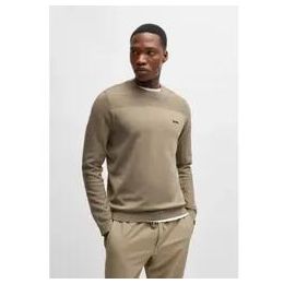 BOSS f&uuml;r Herren. 50498559 Momentum Pullover beige (3XL), L&auml;ssig, Polyester