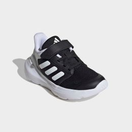 M&auml;dchen Sneaker "TENSAUR RUN 2.0 KIDS", adidas Sportswear, Gr. 35, schwarz-wei&szlig;, Synthetik, Textil, Schuhe, mit Klettverschluss
