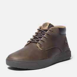 Timberland Herren Schn&uuml;rboots "SENECA BAYMID LACE UP SNEAKER", Gr. 47,5medium grau full grain, Leder, Schuhe, Winterstiefel, Schn&uuml;rstiefel,