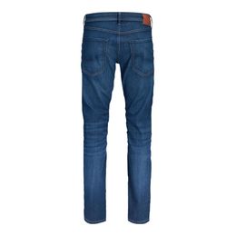 Jack & Jones JACK & JONES Herren Regular-fit-Jeans "JJICLARK mit Used-Look und Stretch f&uuml;r den Alltag", blau, Gr. 29, unifarben, Denim/Jeans, Obermaterial: 98%