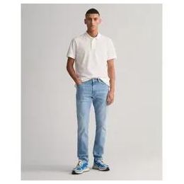 Gant f&uuml;r Herren. 1000264 Jeans Extra Slim Fit Active Recover blau (38/34), L&auml;ssig, Baumwolle, Denim