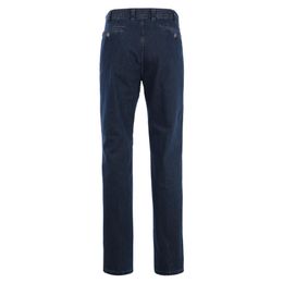Br&uuml;hl BR&Uuml;HL Herren Stoffhose "Milano II", blau, Gr. 35, unifarben, 78% Baumwolle, 21% Polyester, 1% Elasthan, Hosen, in Stretch-Denim