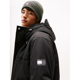Tommy Jeans Herren Parka "TJM CITY READY"schwarz, Gr. M, Web, Obermaterial: 100% Polyamid. Futter: 100% Polyester. F&uuml;llung: 100% Polyester, Jacken,