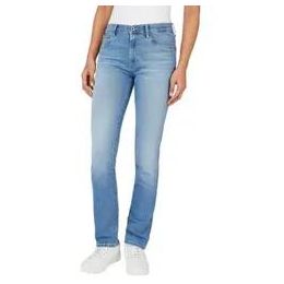 Pepe Jeans f&uuml;r Damen. PL204589MI6 Blaue Slim Jeans (25/30), L&auml;ssig, Baumwolle, Denim