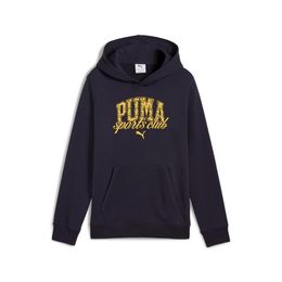 Puma Jungen Kapuzensweatshirt "CLASS HOODIE TR B", blau, Gr. 176, bedruckt, Sweatware, Obermaterial: 68% Baumwolle, 32% Polyester, Sweatshirts, f&uuml;r