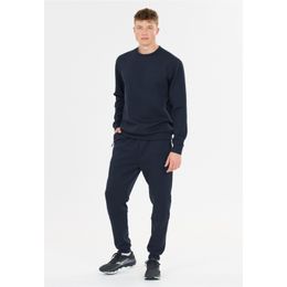 Virtus Herren Sweatshirt "Taro V2"dunkelblau, Gr. L, unifarben, 78% Polyester, 17% Viskose, 5% Elasthan, Sweatshirts, mit gro&szlig;er Bewegungsfreiheit