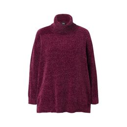 Ulla Popken Pullover Damen Gr&ouml;&szlig;e M/L weinrot