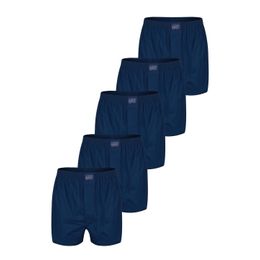 Lousy Livin Underwear LOUSY LIVIN Herren Boxershorts "Plain 5 Pack Boxershorts", Gr. XLblau, 100% Baumwolle, Unterhosen, 5er-Pack mit lockerem Schnitt