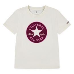 Converse M&auml;dchen T-Shirt "CNVG DISSECTED CTP CLASSIC T-S", wei&szlig;, Gr. 158, Obermaterial: 60% Baumwolle, 40% Polyester, Shirts, f&uuml;r Kinder und