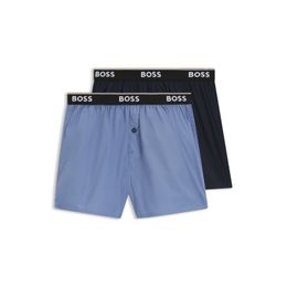 BOSS Damen Pyjamashorts, Gr. Slight, pastel blau 459, Jersey, Obermaterial: 100% Baumwolle, unifarben, Hosen, aus Baumwolle, elastischer Bund
