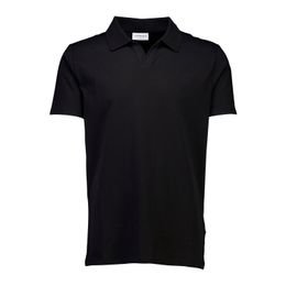 LINDBERGH Damen Poloshirt "LINDBERGH Poloshirt"schwarz, Gr. XL, Obermaterial: 95% Baumwolle, 5% Elasthan, Shirts