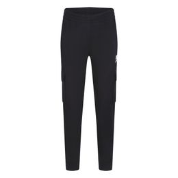 Nike Sportswear Kinder Jogginghose "NKN N NSW CLUB FLEECE LBR CARG", schwarz, Gr. 98, Obermaterial: 60% Baumwolle, 40% Polyester, Hosen, sportlicher