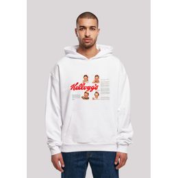 F4NT4STIC Herren Kapuzenpullover "Kellogg's Corn Flakes Cereal Box Children Retro"wei&szlig;, Gr. XL, Obermaterial: 100% Baumwolle, Pullover, Premium