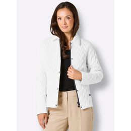 Damen Daunenjackewei&szlig;, Gr. 46, CREATION L PREMIUM, unifarben, 100% Polyamid, Wattierung:90% Daunen, 10% Federn, Jacken