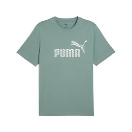 Puma Herren T-Shirt "UNITED TEE", gr&uuml;n, Gr. S, unifarben, Jersey, Obermaterial: 100% Baumwolle, Shirts, Regular Fit, Kurzarmdesign,