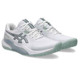asics Herren Tennisschuh "GEL-CHALLENGER 15", Gr. 46, wei&szlig;, Synthetik, Schuhe, All-Court-Schuh f&uuml;r alle Untergr&uuml;nde