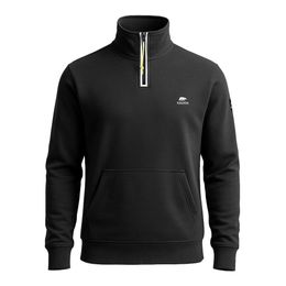 Forsberg Sweatshirt 'Half Zip Sweatshirt' male Black size XXL