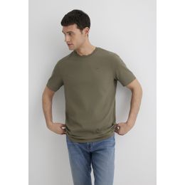 Mavi Damen T-Shirt "Mavi PRINTED TEE"covert gr&uuml;n, Gr. XXL, 100% Baumwolle, Shirts, Basic Tee