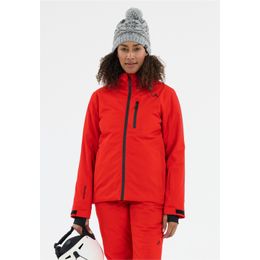 WHISTLER Damen Skijacke "Jada", rot, Gr. 42, unifarben, 94% Polyester, 6% Elasthan, Jacken, mit 15.000 mm Wassers&auml;ule