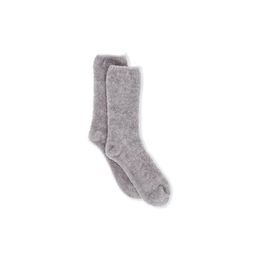 Etam Socken Damen Gr&ouml;&szlig;e ONESIZE grau