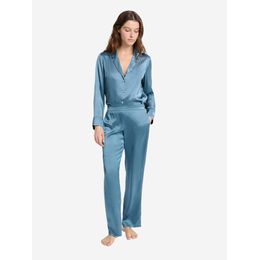 Etam Pyjamahose 'Gamme' Damen Gr&ouml;&szlig;e L rauchblau Winterkleid