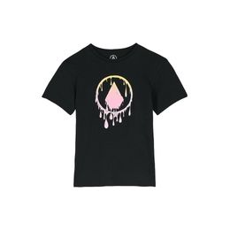 Volcom T-Shirt 'Glustone' Jungen Gr&ouml;&szlig;e 140/152 pink / schwarz
