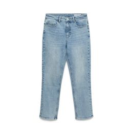 V&eacute;ro Moda VERO MODA Damen Skinny-fit-Jeans "VMROSIE MR SLIM ANK J NOOS RA3045", blau, Gr. XS, unifarben, Denim/Jeans, Obermaterial: 99% Baumwolle, 1% Elasthan,