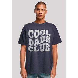 F4NT4STIC Damen T-Shirt "Cool Dads Club Vintage Vatertag", blau, Gr. L, Obermaterial: 100% Baumwolle, Shirts, Premium Qualit&auml;t
