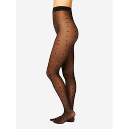 Etam Feinstrumpfhose Damen Gr&ouml;&szlig;e S/M schwarz