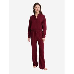 Etam Pyjamahose Damen Gr&ouml;&szlig;e XL burgunder Winterkleid