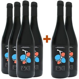 Cantine Rossetti 4+2 Paket Salento Primitivo 2022 Trocken - Apulien &ndash; Probierpaket IGP