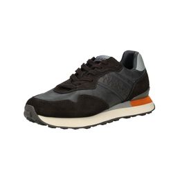 Napapijri Herren Sneaker "Napapijri Sneaker Leder/Synthetik", Gr. 41, braun, Leder, Synthetik, Schuhe