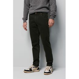 MEYER Herren Chinos "Five-Pocket-Hose", gr&uuml;n, Gr. 33, unifarben, 97% Baumwolle, 3% Elasthan, Hosen, M5 Linie, im unifarbenen Design