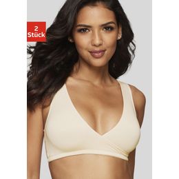 Damen Still-BH, PETITE FLEUR BY LASCANA, Gr. 44, rosa, Jersey, Obermaterial: 94% Modal, 6% Elasthan, Basic, BHs, aus seidig weichem Modal Material