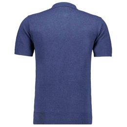Ragman Herren Rundhalspullover, blau, Gr. XL, Feinstrick, 100% Baumwolle, Pullover