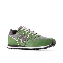 Sneaker New Balance "373", Herren, Gr. 42, schwarz alpine, Leder, Textil, Schuhe Sneaker
